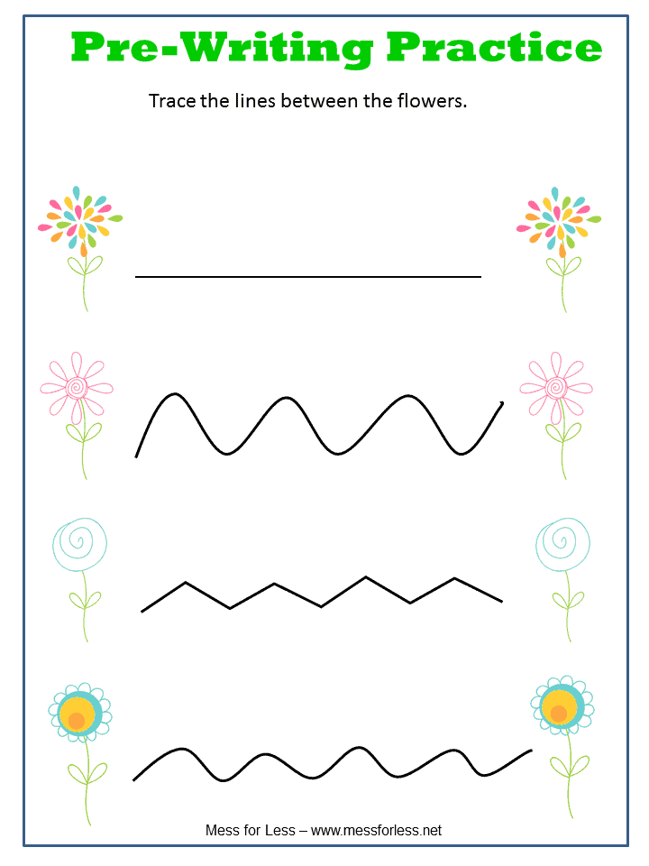 Free Spring Preschool Worksheets Mess For Less Free Spring Preschool Worksheets Mess For Less