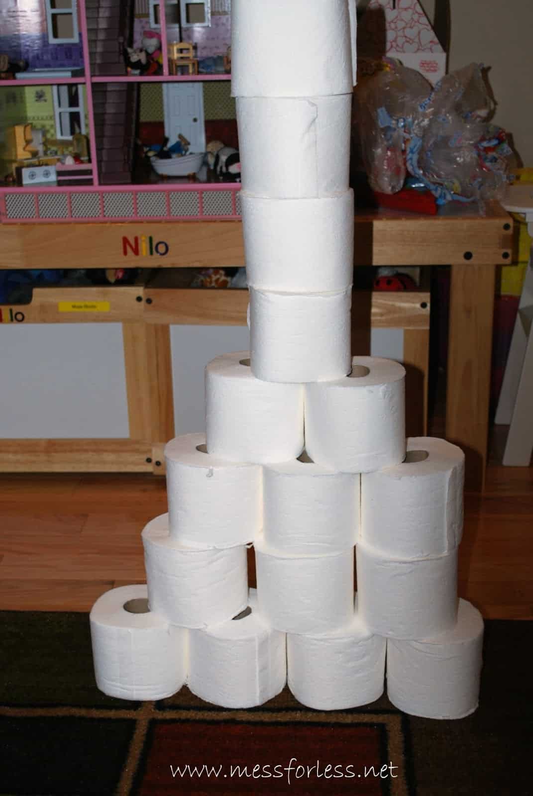 Throw Toilet Paper Game