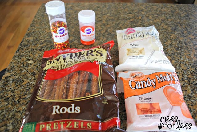 Candy Bar With Pretzels