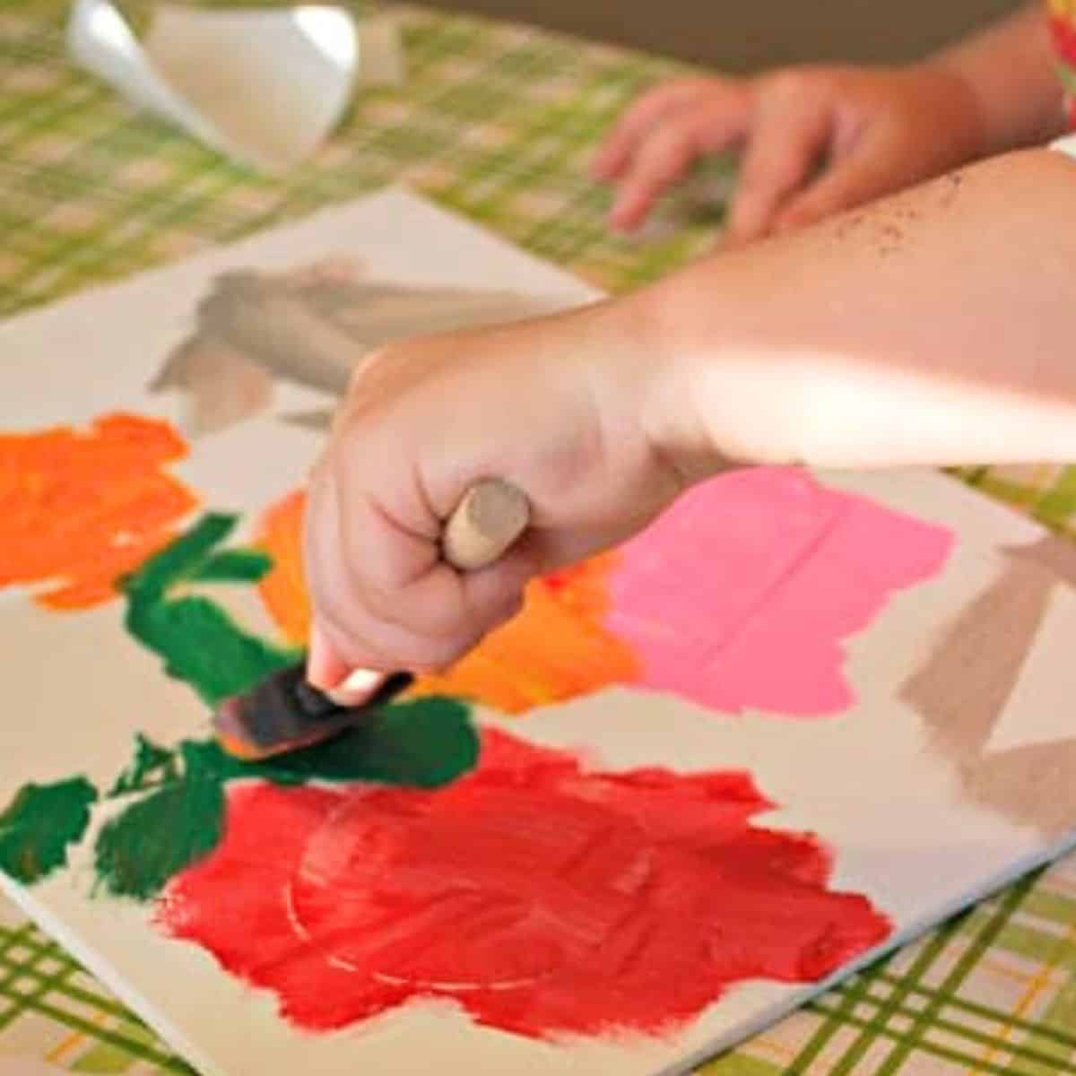 Contact Paper Shape Art - Mess for Less