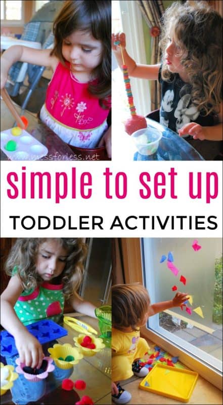 10 Best Loved Toddler Activities - Mess for Less