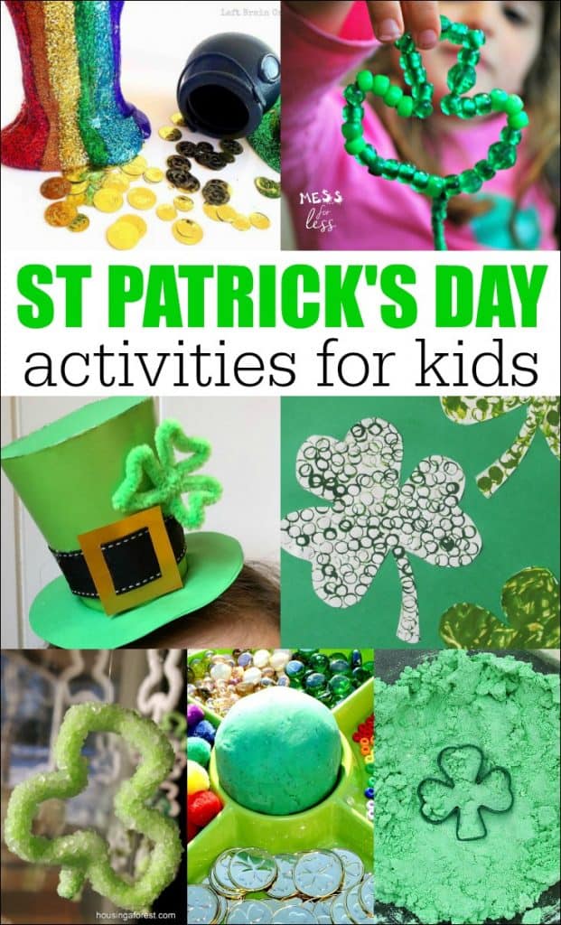 St. Patrick's Day Activities for Kids - Mess for Less