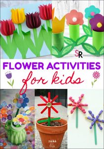 Flower Activities for Kids - Mess for Less