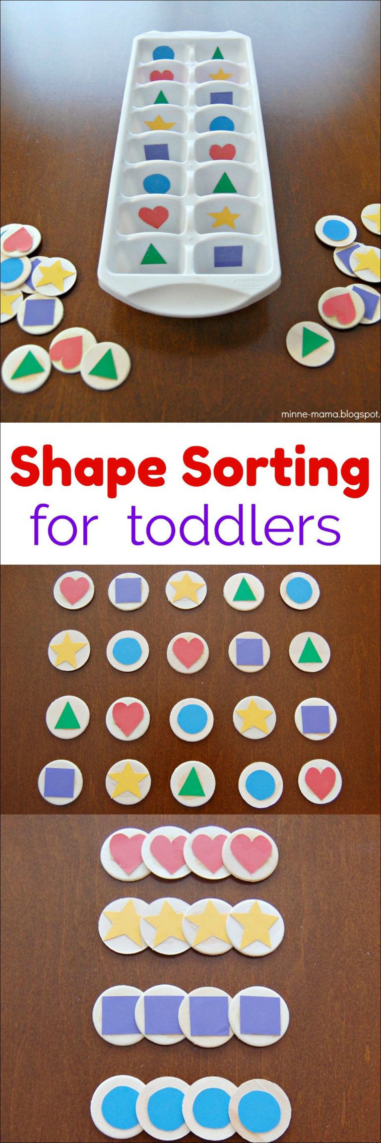 Shape Sorting for Toddlers - Mess for Less Shape Sorting for Toddlers - Mess for Less