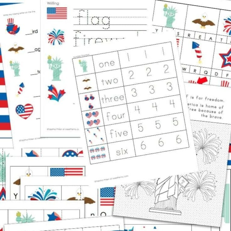 Thirty 4th of July Crafts Activities and Snacks for Kids - Mess for Less