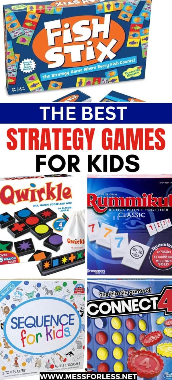 10 Best Strategy Games for Kids - Mess for Less