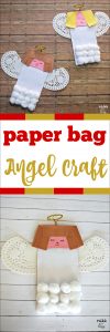 Paper Bag Angel Craft - Mess for Less