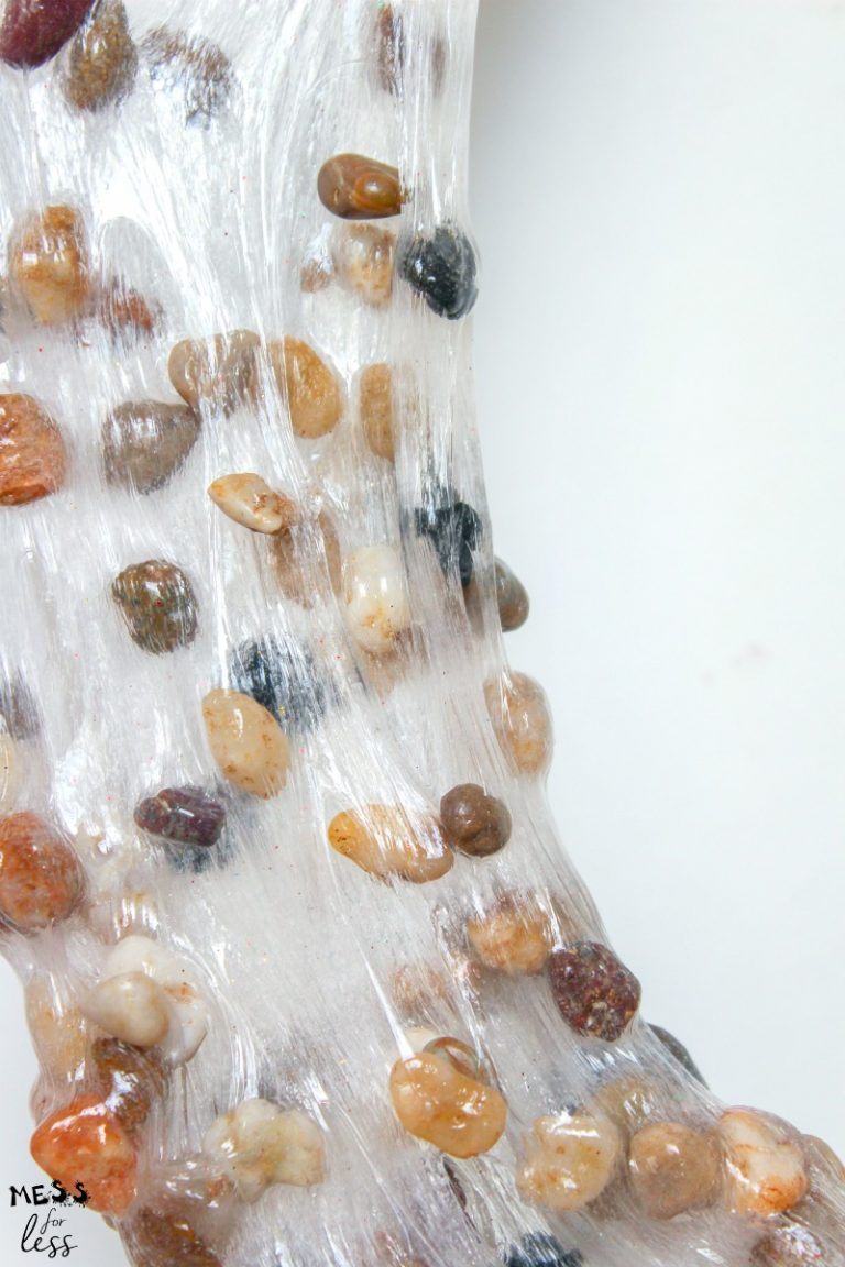 How to Make Rock Slime - Mess for Less