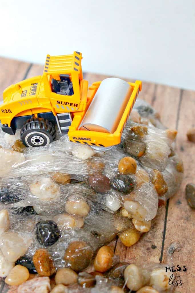 How to Make Rock Slime - Mess for Less
