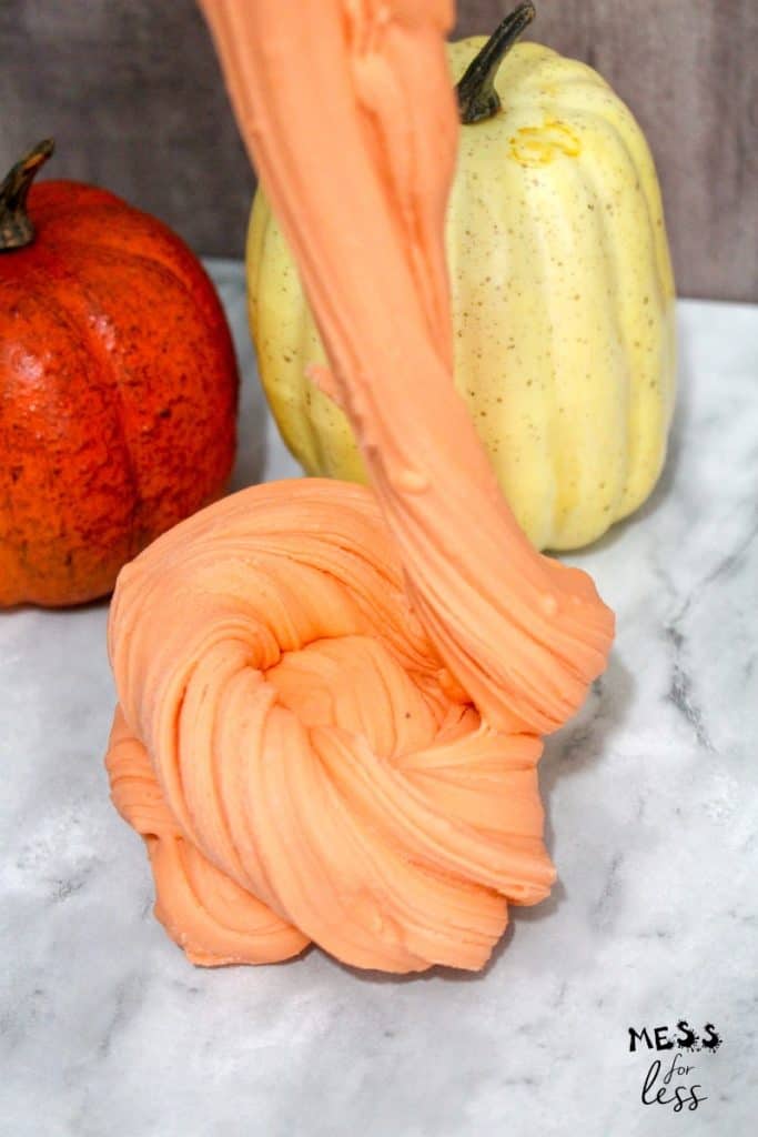 How to Make Edible Candy Corn Slime - Mess for Less