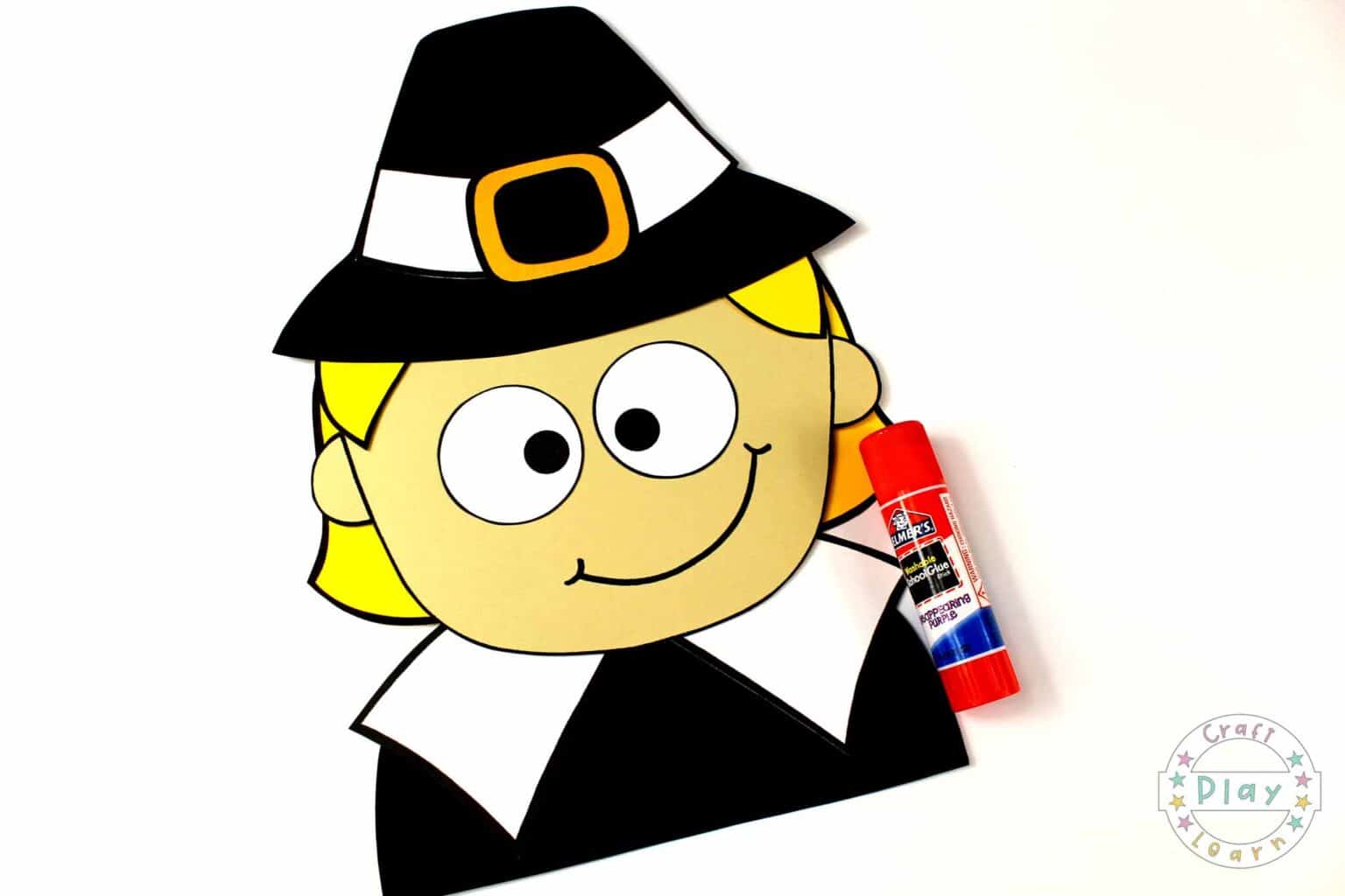 Best Pilgrim Crafts for Kids - Mess for Less