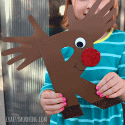 Best Rudolph Crafts for Kids - Mess for Less