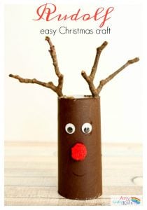 Best Rudolph Crafts for Kids - Mess for Less