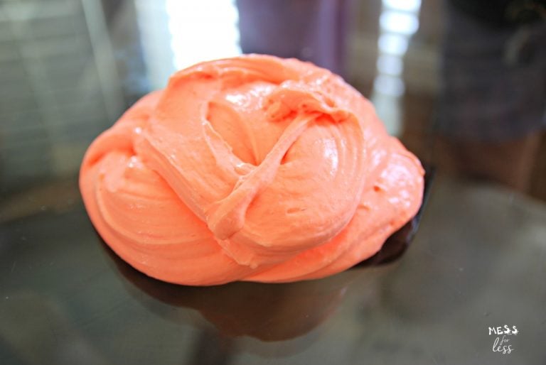 Fluffy Slime Recipe without Borax - Mess for Less