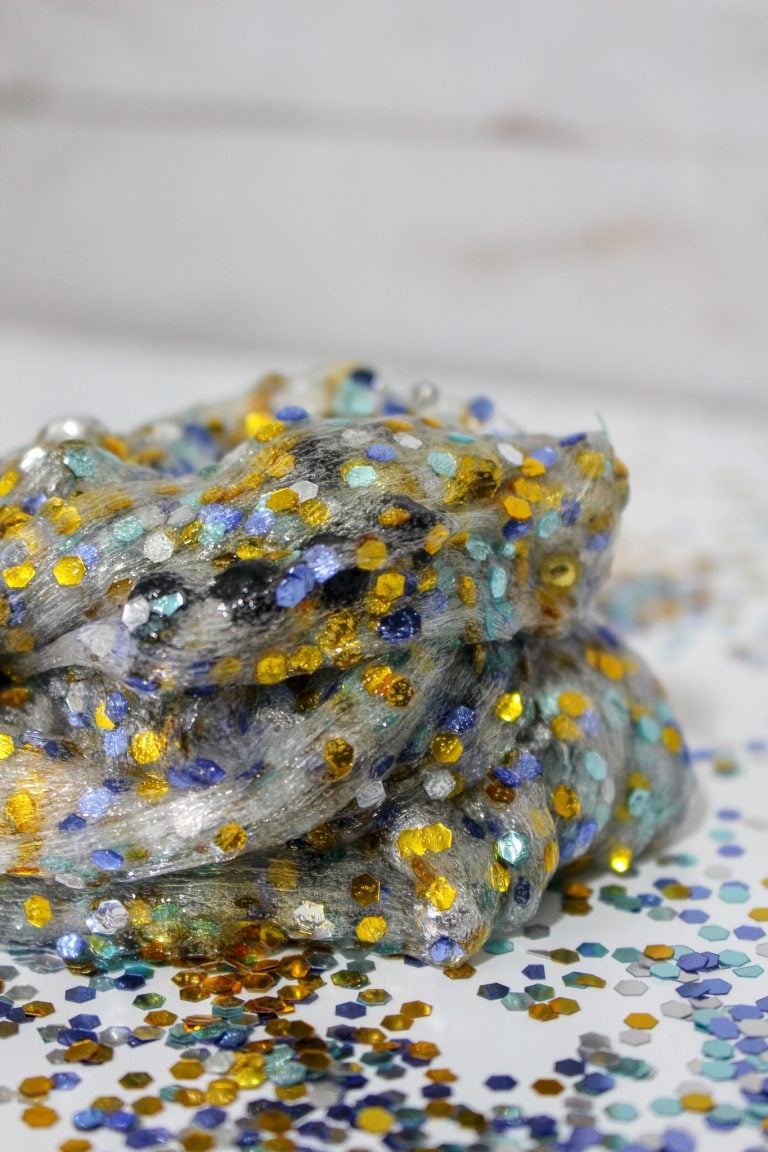 New Year's Eve Slime - Mess for Less