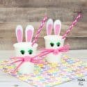 Easter Bunny Cup Craft - Mess for Less