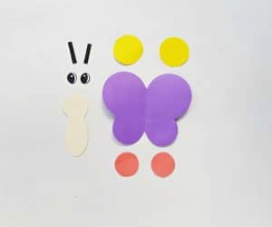 How to Make a Paper Butterfly - Easy Craft for Kids - Mess for Less