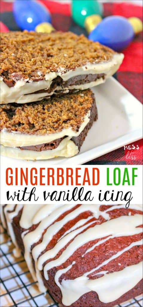Gingerbread Loaf Recipe - Mess for Less