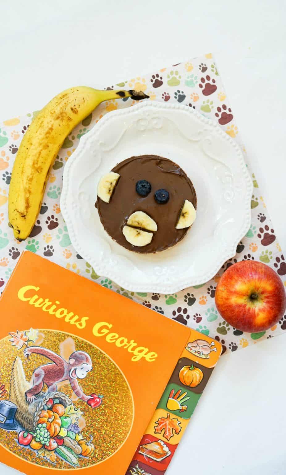 Monkey Rice Cake Curious George Snack - Mess for Less