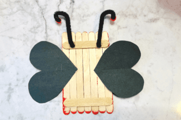 Love Bug Valentine's Craft - Mess for Less