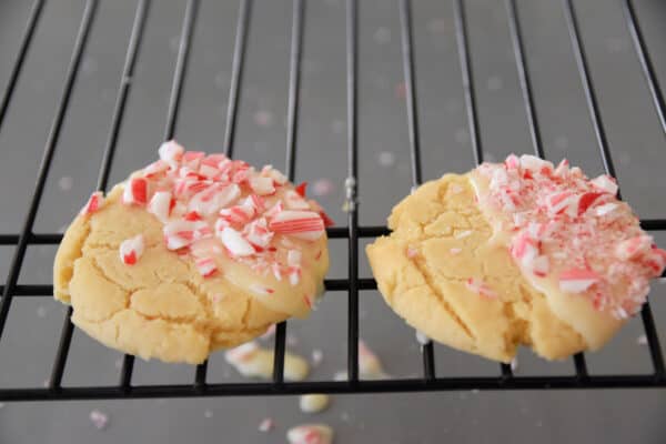 Soft Candy Cane Sugar Cookie Recipe - Mess for Less