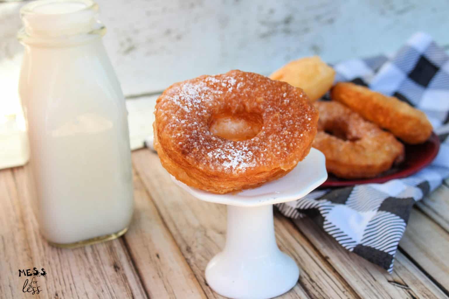 Puff Pastry Donuts - Mess for Less