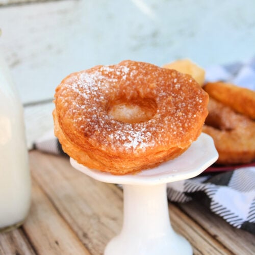 Puff Pastry Donuts - Mess for Less