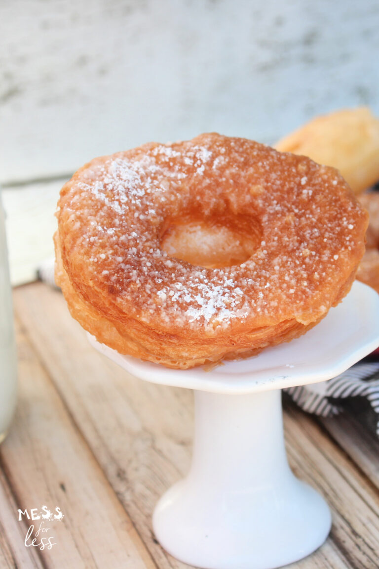 Puff Pastry Donuts - Mess for Less