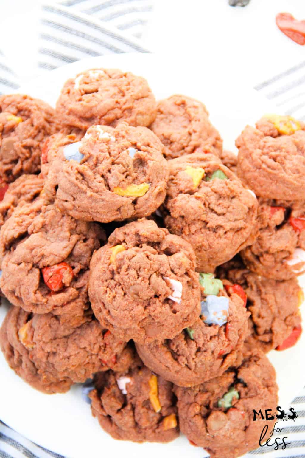 Rocky Road Cookies - Mess for Less