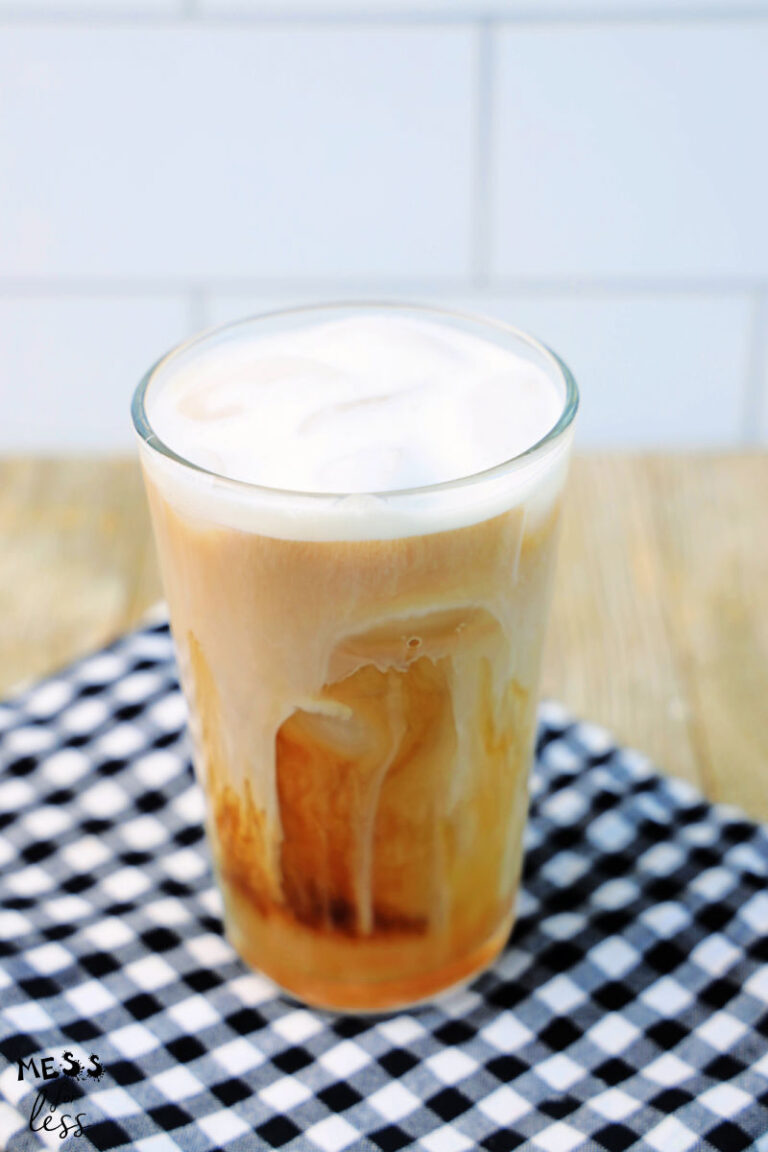 Easy Salted Caramel Cold Brew - Mess for Less