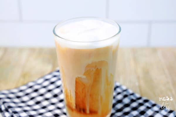 Easy Salted Caramel Cold Brew - Mess for Less