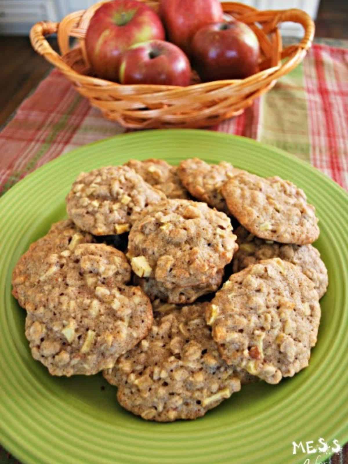 Apple Cookies - Mess for Less