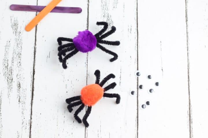 Spider Craft for Kids - Mess for Less