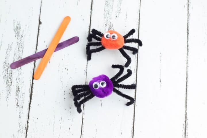 Spider Craft for Kids - Mess for Less