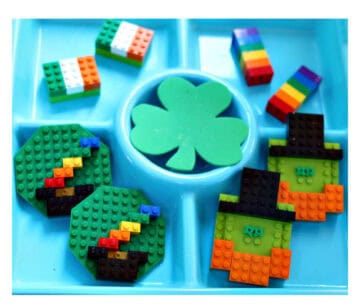 St. Patrick's Day Kids Fine Motor Activities - Mess for Less