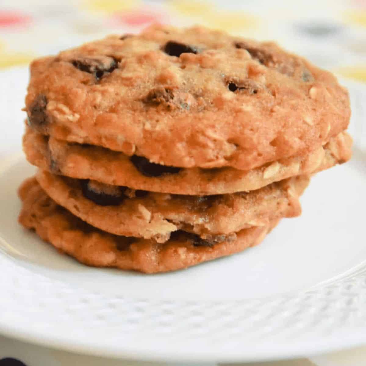 Instant Oatmeal Cookies - Mess for Less