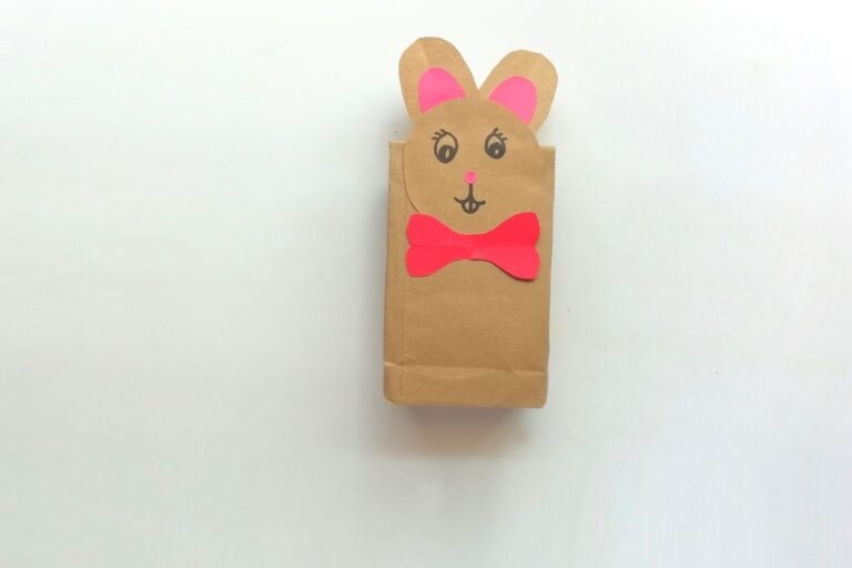Easter Bunny Craft - Mess for Less