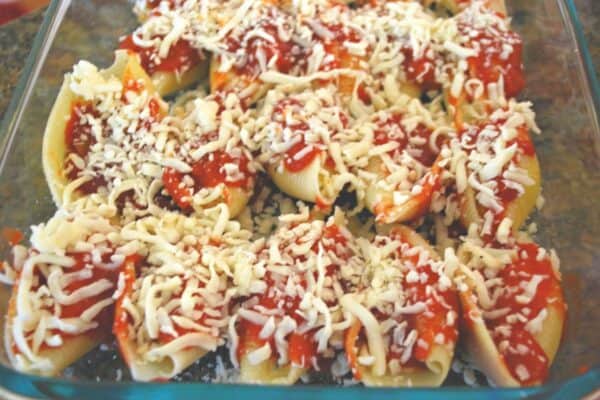 Stuffed Shells Recipe - Mess for Less