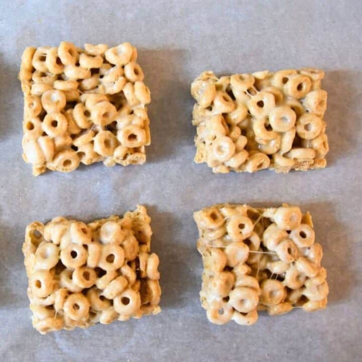 Honey Nut Cheerios Treats - Mess for Less