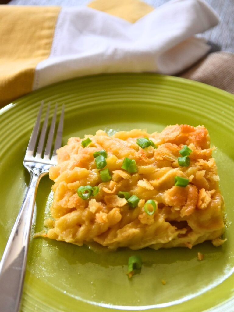 Cheesy Chicken Casserole - Mess for Less