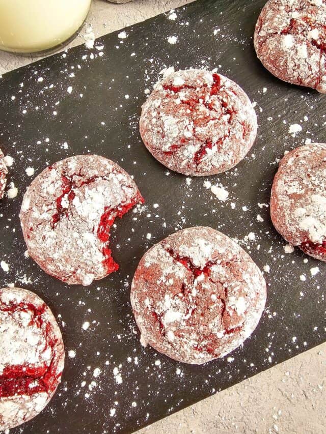 Easy Red Velvet Cookie Recipe - Mess for Less