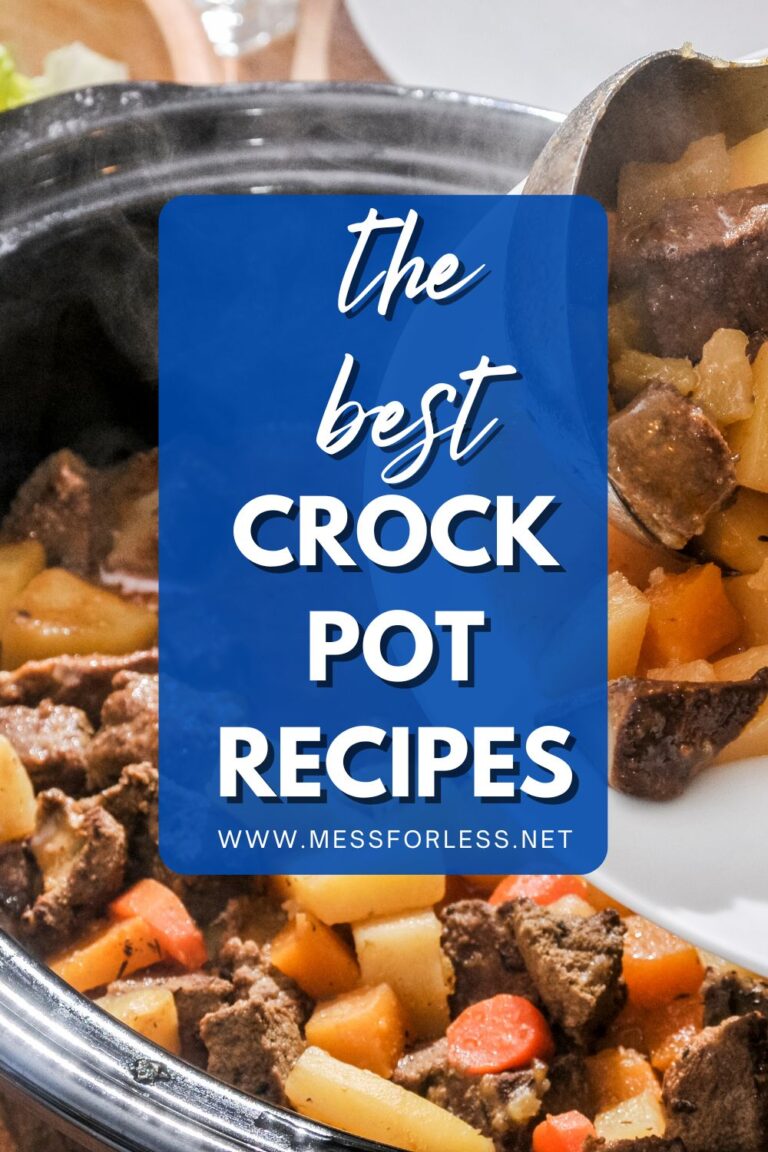 Crock Pot Recipes - Mess for Less