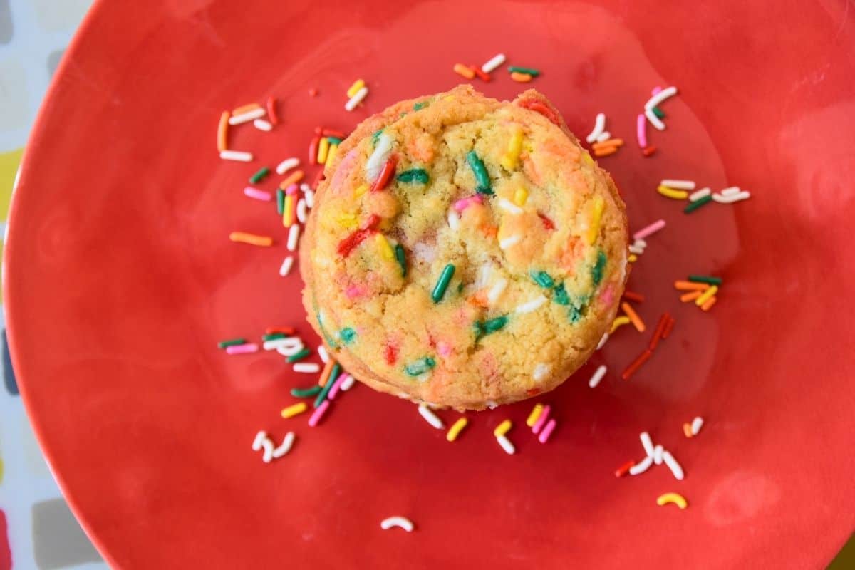 Confetti Cookies Recipe - Mess for Less