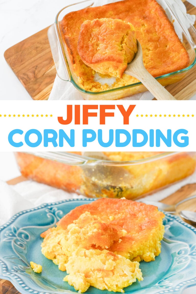 Jiffy Corn Pudding - Mess for Less