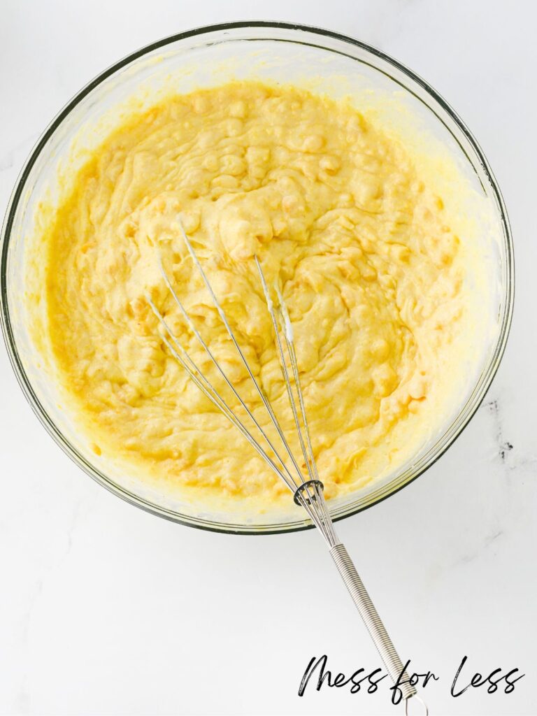 Jiffy Corn Pudding - Mess for Less