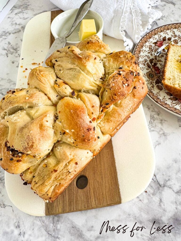 Savory Monkey Bread - Mess for Less