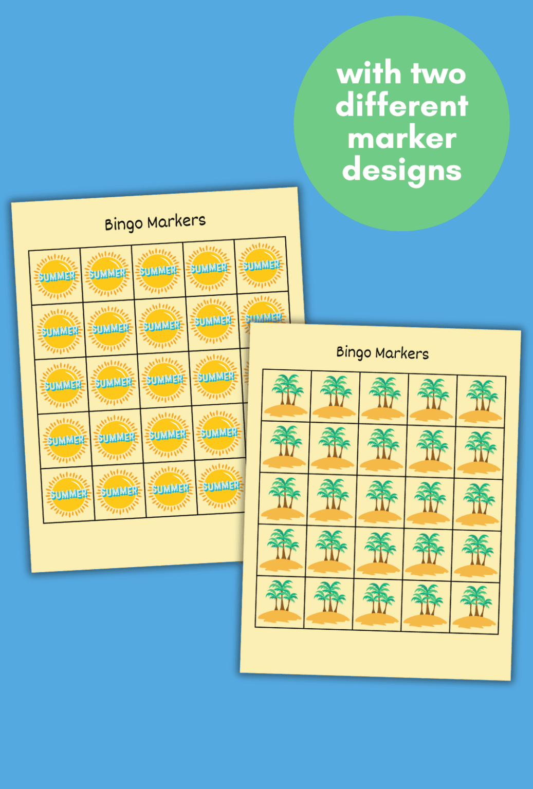 Summer Bingo - Mess for Less