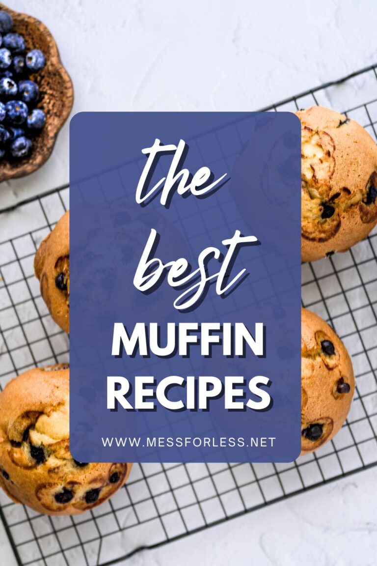 Muffin Recipes - Mess for Less