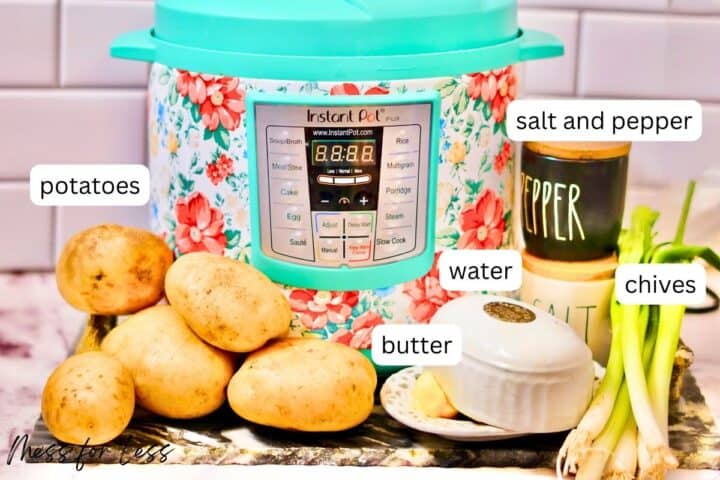 Instant Pot Potatoes - Mess for Less