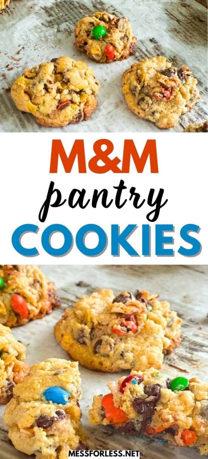 M&M Cookies Recipe - Mess for Less